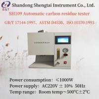 China Power Consumption ≤1000W Automatic Carbon Residue Tester AC220V±10% 50Hz for sale
