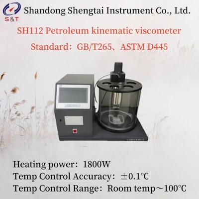 China Heating Power 1800W Petroleum Kinematic Viscometer 2 Sample Installation AC220V±10% 50Hz for sale