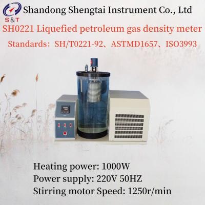 China Speed 1250r/Min Liquefied Petroleum Gas Density Meter Heating Power 1000W Power Supply 220V 50HZ for sale