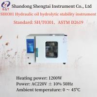 China Heating Power 1.2KW Hydraulic Fluid Hydrolytic Stability Tester Test Unit 6 Test Bottles for sale
