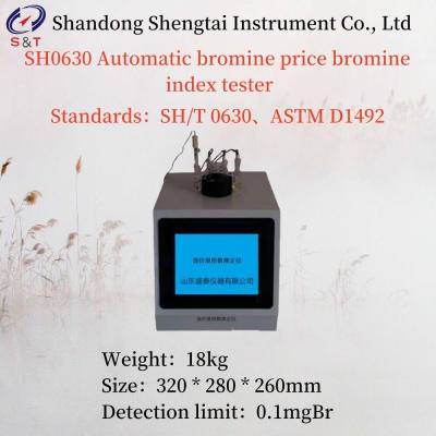 China Detection Limit 0.1mgBr Automatic Bromine Index Tester for Lubricating Oil for sale