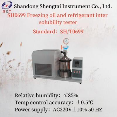 China Power 1500W Freezing Oil And Refrigerant Inter Solubility Tester AC220V±10% 50 HZ for sale