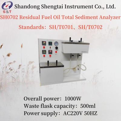 China ASTM D4870 Test Range 0.5% M/M Residual Fuel Oil Total Sediment Analyzer Overall Power 1000W for sale