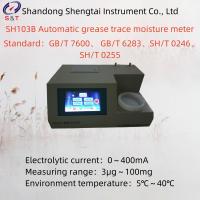 China Measuring Range 3μG～100mg Automatic Grease Trace Moisture Meter Power 40W for sale