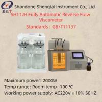 China Maximum Power 2000W Fully Automatic Reverse Flow Viscometer Size 450*380*550 for sale