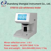 China ST001D 0-200 Range D65 Lighting LCD Whiteness Tester Zero Drift ≤ 0.1 Indicating Drift ≤ 0.1 for sale