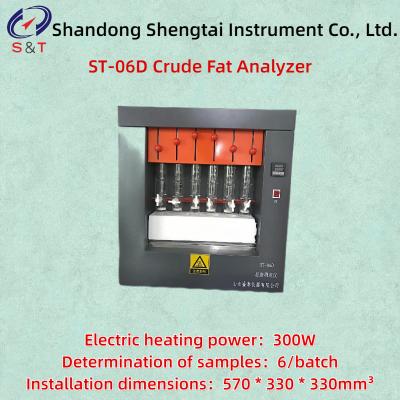 China GB/T 6433 Soxhlet Extraction Method For Crude Fat Determination Sealed Metal Bath Heating for sale