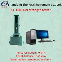 China Force Resolution 0.01N Frozen Fish Mince Tenderness Tester SC/T 3702 Deformation Resolution 0.01mm for sale