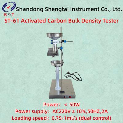 China GB/T7702.4 Activated Carbon Bulk Density Tester Loading Speed 0.75-1ml/s Dual Control for sale