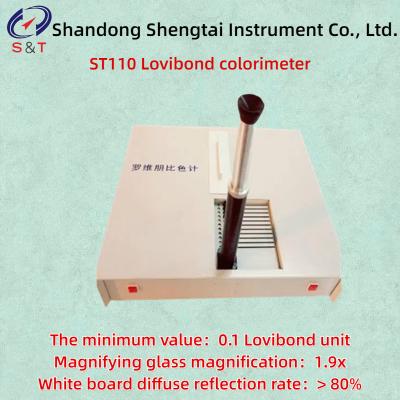 China Lovibond Visual Colorimeter ST110 Instrument Minimum Lattice Value 0.1 Lovibond Unit for sale