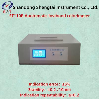 China Automatic Lovibond Colorimeter For Edible Oil Stability ≤0.2 /10min Indication Error ≤5% for sale