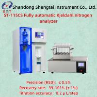China RSD ≤0.5% Fully Automatic Kjeldahl Nitrogen Analyzer Analysis Range 0.1-240 Mg N for sale