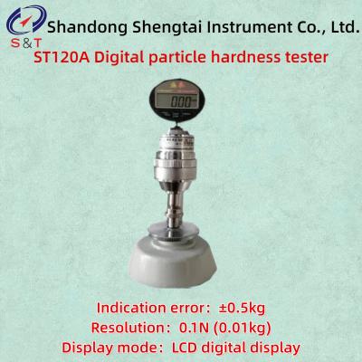 China 0.1N (0.01kg) Resolution Digital Particle Hardness Tester ST120A Indication Error: ±0.5kg for sale