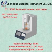 China Automatic Plant Oil Smoke Point Meter ST-123BS Metal Bath Heating GB/T20795-2006 Accuracy 0.5% for sale