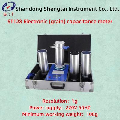 China Electronic Grain Capacitance Meter ST128 Resolution 1g Grain And Oil Testing Equipment for sale