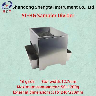China Slot Sampler ST-HG Maximum Component 150~1200g Or 300~2000g Slot Width 12.7mm	or 25.4mm for sale