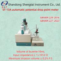 China GB5009.227 Automatic Potential Drop Point Meter Range ≥ 0.001 MgKOH/G Accuracy ±0.2% F·S for sale