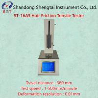 China Travel Distance 360mm Hair Friction Tensile Tester ST-16AS Loadcell 0.5 1 2 5kg Etc for sale