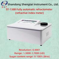 China Linear CCD Automatic Refractive Index Meter Wavelength 589nm Range 1.3000-1.7000 ND for sale