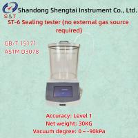 China Level 1 Precision Sealing Tester Vacuum Degree 0～-90kPa Vacuum Chamber Φ 270 × 210 Mm for sale