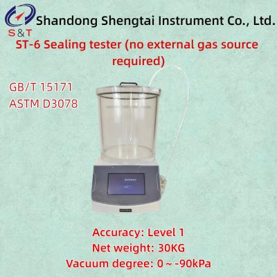 China Level 1 Precision Sealing Tester Vacuum Degree 0～-90kPa Vacuum Chamber Φ 270 × 210 Mm for sale