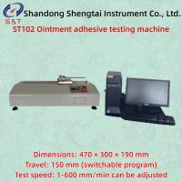 China Travel 150mm Ointment Adhesive Testing Machine Load Range 0-5000mN Speed 1-600mm/Min for sale