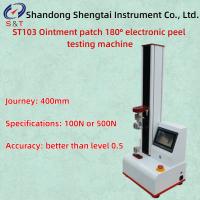 China Level 0.5 Ointment Patch 180° Electronic Peel Testing Machine ST103 100N Or 500N for sale