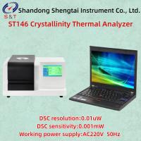 China Pharmacopoeia Crystallization Thermal Analyzer Rate 0.1-100 ℃/Min DSC Resolution 0.01uW for sale
