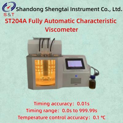 China Measuring Range 5-100 ℃ Fully Automatic Characteristic Viscometer Timing Range 0～999.99s for sale