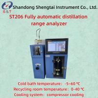 China Room Temp～400 ℃ Fully Automatic Distillation Range Analyzer Distillation Rate 2-10ml/Min for sale