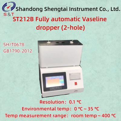 China 2-Hole Fully Automatic Vaseline Dropper SH/T0678 Room Temp～400 ℃ LCD Display for sale
