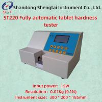China Resolution 0.1N Fully Automatic Tablet Hardness Tester Measure DIA 2-20mm Microprinter for sale