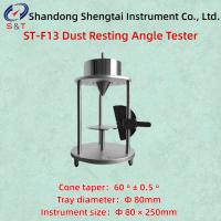 China GB/T 16913.5 Dust Resting Angle Tester Φ 80 × 250mm Injection Limited Bottom Method for sale