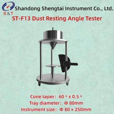 China GB/T 16913.5 Dust Resting Angle Tester Φ 80 × 250mm Injection Limited Bottom Method for sale