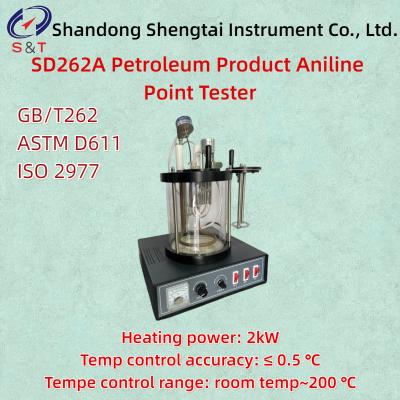 China SD262A Petroleum Product Aniline Point Tester ASTM D611 Accuracy ≤0.5℃ Man. Open. for sale