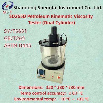 China ASTM D445 Petroleum Kinematic Viscosity Tester Double Cylinder 100 Degree Viscosity for sale