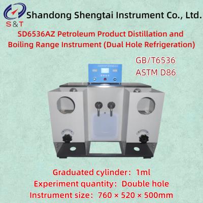 China Double Hole Refrigeration Petroleum Product Distillation And Boiling Range Analyzer ASTM D86 for sale