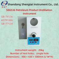 China Petroleum Product Distillation Instrument ASTM D86 Single Hole 100ml Measuring Cylinder for sale