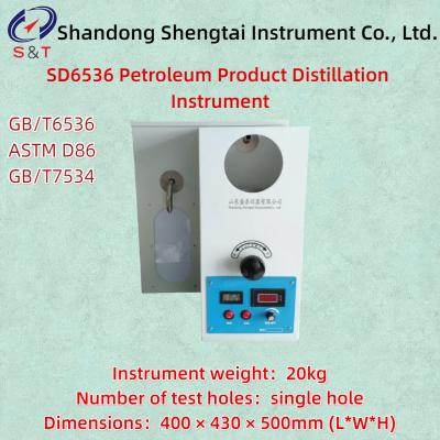 China Petroleum Product Distillation Instrument ASTM D86 Single Hole 100ml Measuring Cylinder for sale