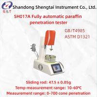 China 10-60 ℃ Fully Automatic Paraffin Penetration Tester ASTM D1321 Sliding Rod 47.5±0.05g for sale