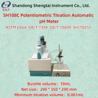 China Potentiometric Titration Automatic PH Meter  ASTMD664 10ml Burette Min Titration 0.001mL for sale
