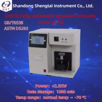China Fully Automatic Apparent Viscosity Tester ASTM D5293 Engine Oil Data Store 1000 Sets for sale