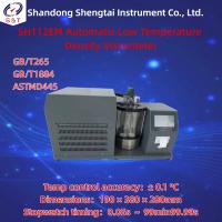 China Automatic Low Temp Density Viscometer 2 Holes PT100 Platinum Resistor ASTM D445 for sale