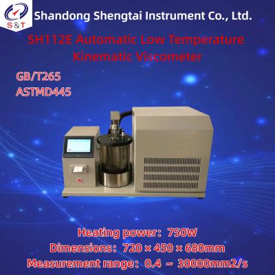China Low Temp Petroleum Kinematic Viscometer GB/T265 Silicone Oil -40 ℃ ～ 60 ℃ 750W for sale