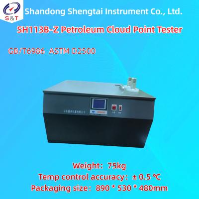 China Petroleum Cloud Point Tester ASTM D2500 Room Temp ～ -70 ℃ Accuracy ± 0.5 ℃ 75kg for sale