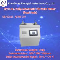 China SH113CL Fully Automatic Tilt Point Tester ASTM D97 2 Holes Compressor Refrigeration for sale