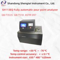 China Single Hole Fully Automatic Pour Point Analyzer ASTM D97 Data Storage 199 Sets for sale