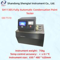 China Double Hole Fully Automatic Condensation Point Tester +30 ℃ ～ -70 ℃ GB/T510 for sale