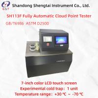 China Single Hole Fully Automatic Cloud Point Analyzer 199 Sets Storage ASTM D2500 for sale