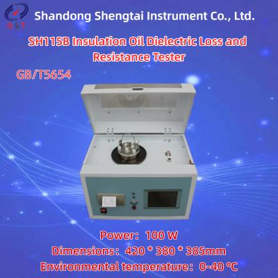 China Insulation Oil Dielectric Loss And Resistance Tester SH115B High Frequency Heating for sale
